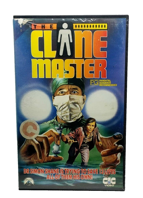THE CLONE MASTER VHS PAL Extremely Rare EXRENTAL Big Box 1978 ...