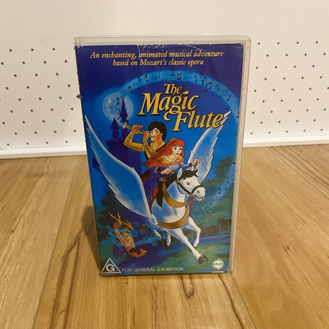 THE MAGIC FLUTE Mark Hamill Vintage 1994 VHS Tape $8.32 - PicClick AU