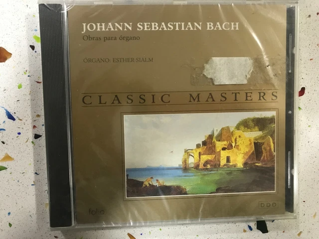 CLASSIC MASTER CD Nouveau Johan Sebastian Bach Œuvres Pour Orgue Esther ...