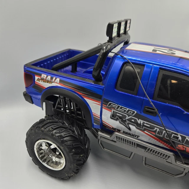 NEW BRIGHT FORD F-150 Raptor SVT RC Monster Truck 2.4GHz AS IS ** READ ...
