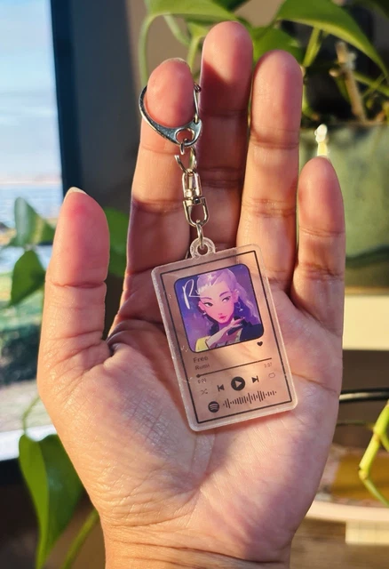 KPOP DEMON HUNTER Rumi Jinu Free Music Player Custom Acrylic Keychain ...