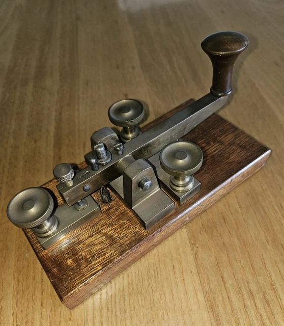 BRITISH POST OFFICE Walter Electrical 1900s vintage morse code key ...