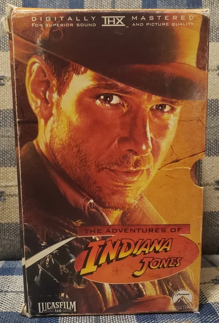 INDIANA JONES VHS Video Pack Boxset With Bonus Interviews 1981 - 1989 £ ...