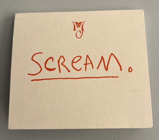 MICHAEL JACKSON & JANET JACKSON Scream RARE PROMO 1 Trk CD Single CDS ...