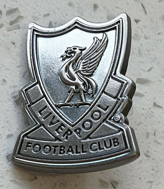 LIVERPOOL FC OFFICIAL Pin Badge - Old Style Silver Crest £4.00 ...