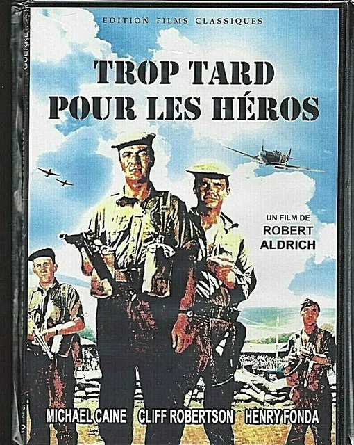 DVD - TROP Tard Pourles Heros (Michael Caine) Guerre / Neuf ...