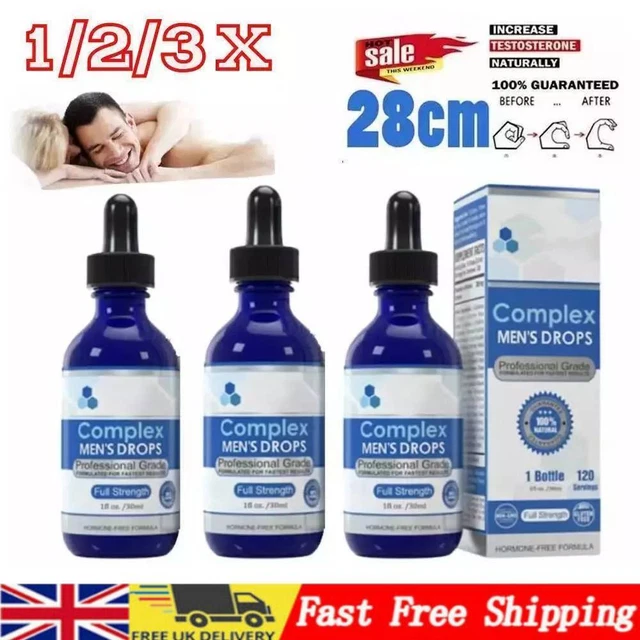 NEXUSBIO LABS COMPLEX Men's Drops Secret Drops for Strong Men Men’s ...