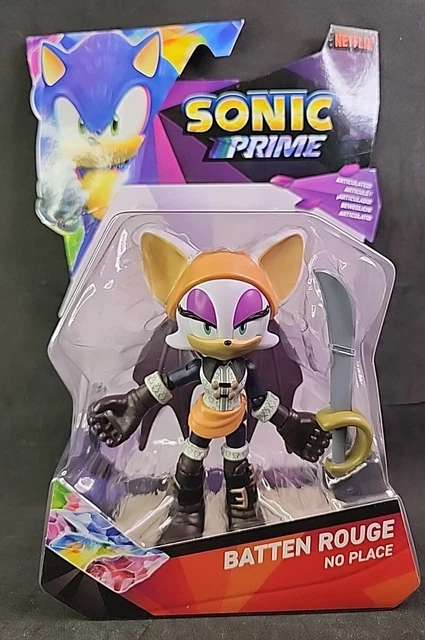SONIC PRIME BATTEN Rouge No Place Wave 4 Action Figure Jakks Pacific ...