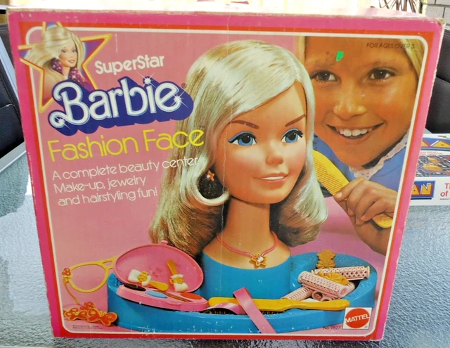 VINTAGE 1978 BARBIE Fashion Face In Box With Extras $40.00 - PicClick AU