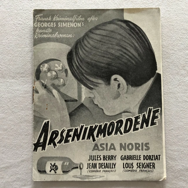 LE VOYAGEUR DE la Toussaint Assia Noris, Jules Berry 1943 Danish Movie ...