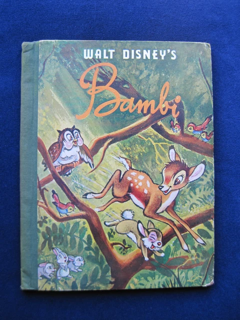 WALT DISNEY'S BAMBI Adapted from the Novel by Felix Salten - 1st ...