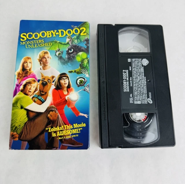 SCOOBY DOO 2 Monsters Unleashed VHS (2004) Warner Home Video £13.32 ...