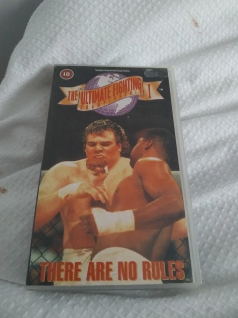 THE ULTIMATE FIGHTING Championship - PAL VHS Video Tape 1994 RARE!! £5. ...