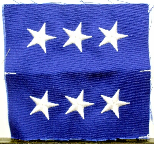 US AIR FORCE Lieutenant General Rank Blue Fatigue Patch Rank Insignia ...