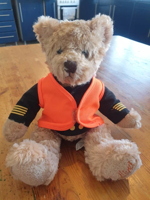 EASY JET GULLIVER CABIN CREW PILOT TEDDY BEAR 9 Inch PLUSH SOFT TOY ...