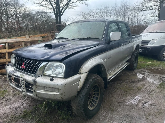 MITSUBISHI L200 DOUBLE cab pick up 4x4 2004 £1,200.00 - PicClick UK