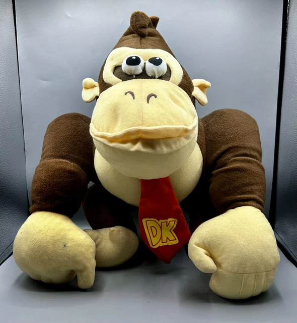DONKEY KONG - Bean Bag Plush Toy - Super Mario Nintendo Brand 2010 - DK ...