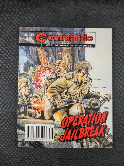 COMMANDO COMIC ISSUE Number 2549 Operation Jailbreak EUR 5,19 - PicClick IT