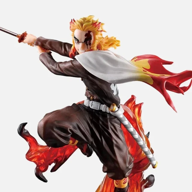 BANDAI DEMON SLAYER Ichibansho Kyojuro Rengoku Figure USA Seller £42.37 ...