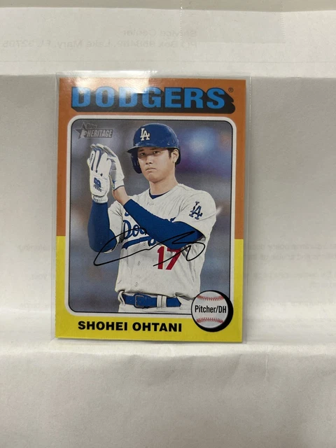 2024 TOPPS HERITAGE - #371 Shohei Ohtani EUR 0,93 - PicClick FR