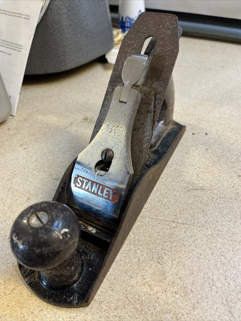 VINTAGE STANLEY BAILEY No.4 Carpenters Hand Smoothing Plane Carpentry ...