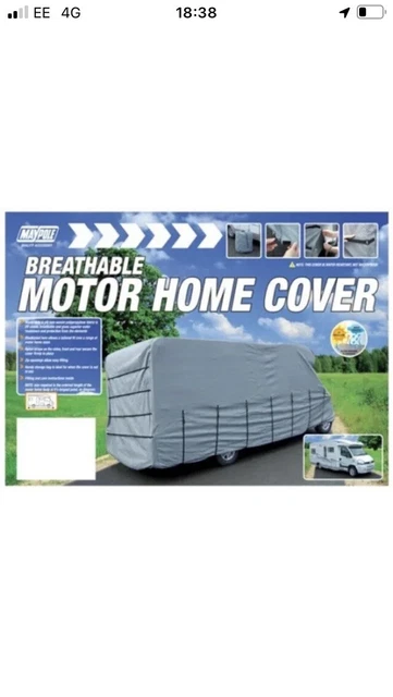MAYPOLE 9424 6.5-7M Motorhome Top Cover - Dark Green £100.00 - PicClick UK