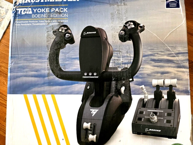 THRUSTMASTER TCA YOKE Pack Boeing Edition Flight Sim Controller for ...