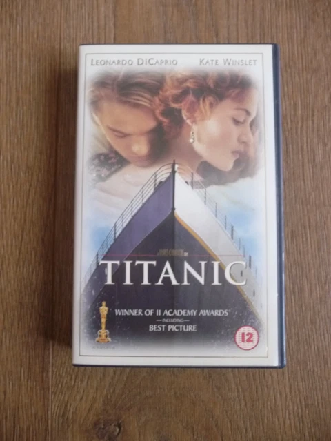 TITANIC VHS VIDEO 1997 Leonardo DiCaprio Kate Winslet classic £2.23 ...