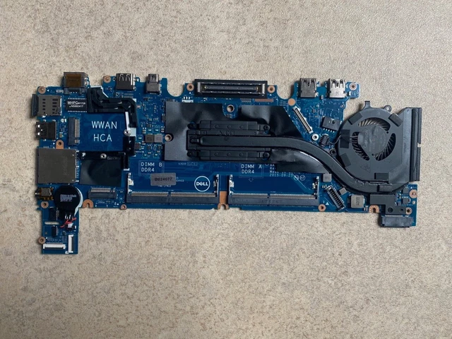 DELL LATITUDE E7270 Series Motherboard Intel Core i5-6300U CPU P/N ...