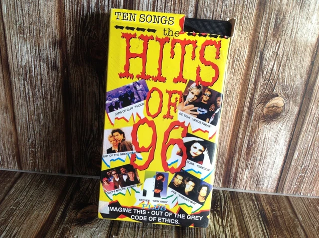 HITS OF '96 Christian Rock Australian Vhs Video Cassette Tape Original ...
