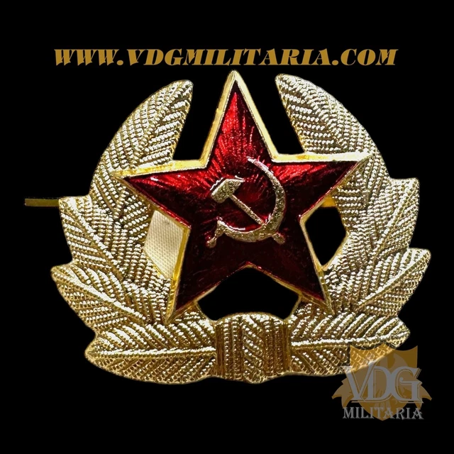 USSR POST WW2 Cold War Era Soviet Red Army Metal Cap Insignia Badge Pin #Y050 £9.43 - PicClick UK