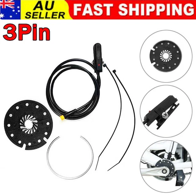 ELECTRIC BIKE 3 Pin Bafang PAS 12 Magnet Pedal Assist Speed Sensor Ebike Clip On $23.48 ...