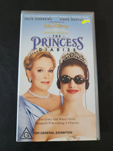 THE PRINCESS DIARIES - VHS - Walt Disney $14.50 - PicClick AU