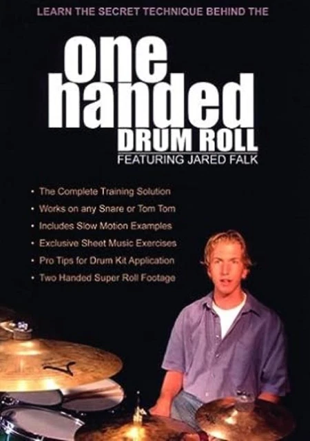 ONE HANDED DRUM Roll DVD N/A (2005) Quality Guaranteed Reuse Reduce ...