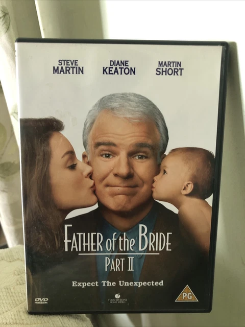FATHER OF THE Bride: Part II DVD (2001) Steve Martin, Diane Keaton Cert ...