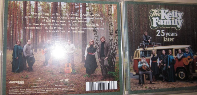 CD ALBUM 2019- The Kelly Family 25 years later - NEUWERTIG, 16 Lieder ...