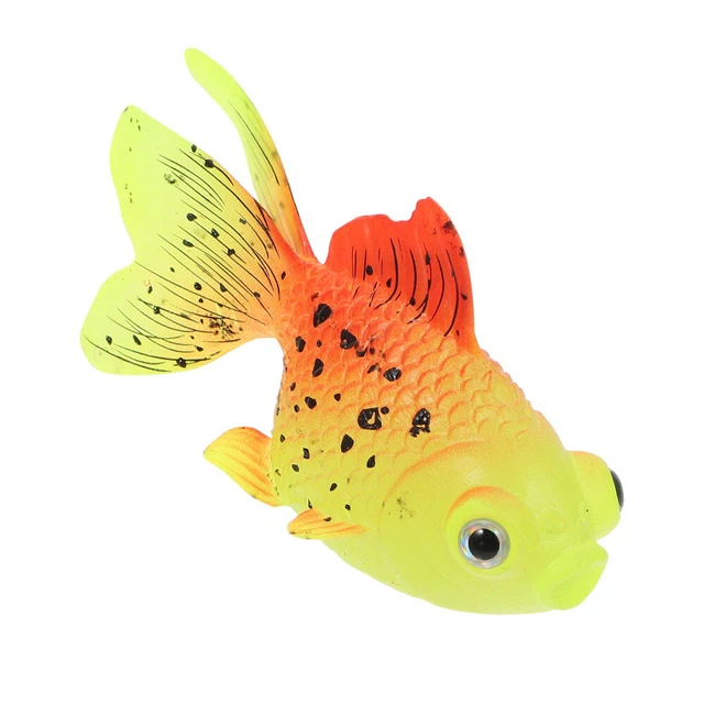 SIMULATED FAKE FISH Model Tank Goldfish Aquarium Decoration for £10.28 ...