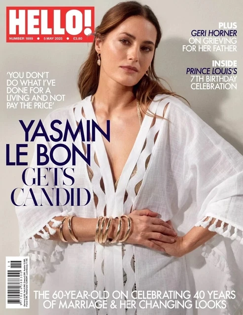HELLO #1889 YASMIN Le Bon Florence Pugh Liz Hurley Geri Horner UNREAD ...