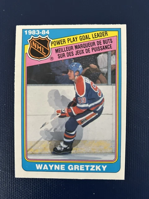 1984-85 O-PEE-CHEE OPC Hockey - #383 Wayne Gretzky Goal Leader - Edmonton Oilers $4.81 - PicClick CA
