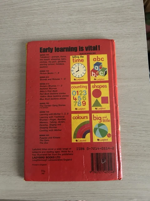 VINTAGE LADYBIRD BOOK “Counting” 1980’s £1.16 - PicClick UK