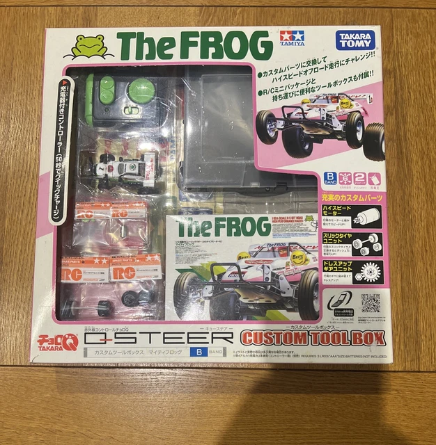 TAKARA TOMY Q-STEER Choro-Q Tamiya BUGGIES The FROG Custom Tool Box New ...