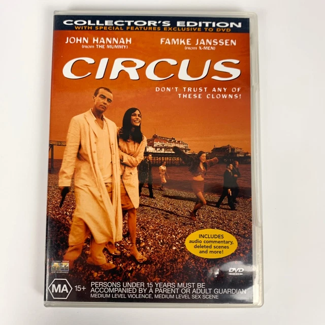 CIRCUS (DVD, 2000) John Hannah Famke Janssen Eddie Izzard Region 4 $6. ...