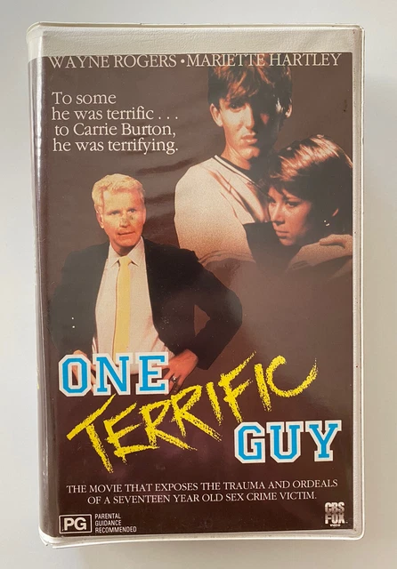 ONE TERRIFIC GUY [VHS] CBS Fox Video 1986 Big Box Clamshell Ex-Rental Tape! $19.95 - PicClick AU