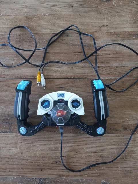 STAR WARS THE Clone Wars Jakks Pacific TV Plug N Play Controller Video ...