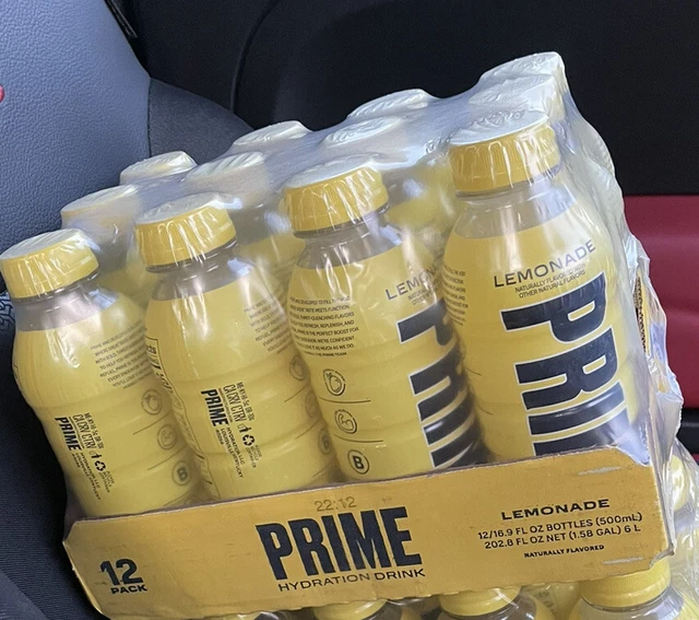PRIME HYDRATION KSI Logan Paul 12 Bottles Lemonade £130.00 - PicClick UK