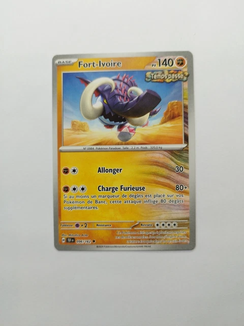 CARTE POKÉMON - Fort-ivoire - 097/162 - EV05 - Forces Temporelles - TEF ...