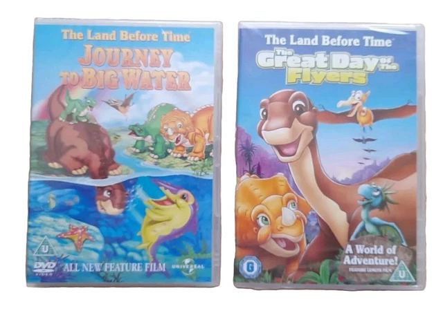 THE LAND BEFORE Time - Journey To Big Water / Great Day Of The Fliers ...
