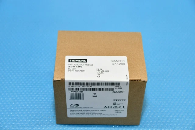 SIEMENS 6ES7222-1XF32-0XB0 SIMATIC S7-1200 Digital Output Module SM1222 ...