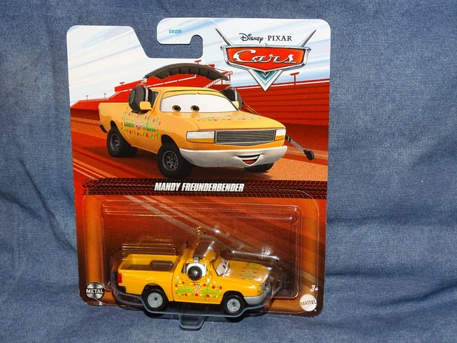 VOITURE DISNEY PIXAR Cars Mandy Freunderbender Tach O Mint le Chef d ...
