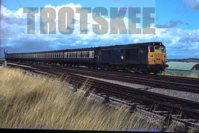 35MM SLIDE BR British Railways Diesel Loco Class 31 31420 Dawlish ...